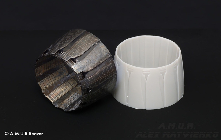 F-14D/F-16C F110 engine nozzle enhancement set