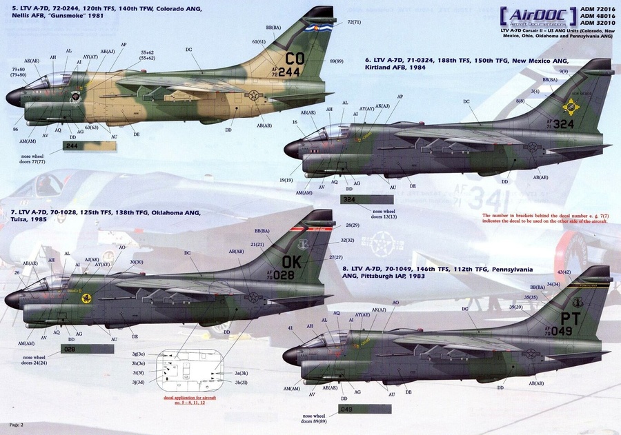 A-7D US Air National Guard