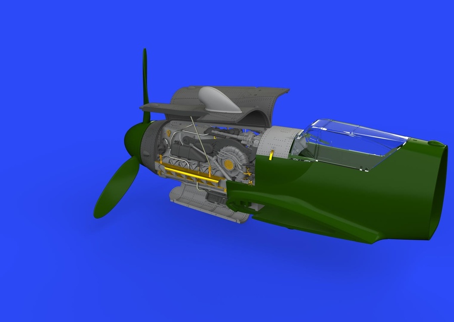 Bf 109G-10/ U4 engine