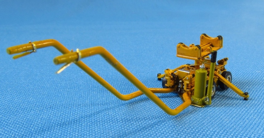 USN torpedo loading cart