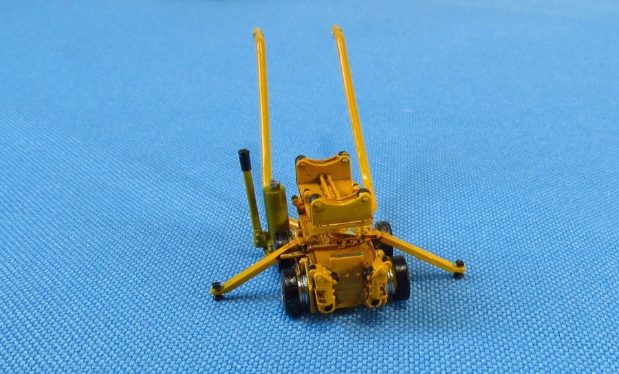 USN torpedo loading cart