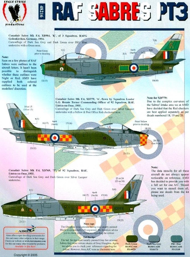 RAF Sabres Mk IV Pt 3