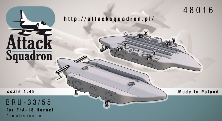 BRU-33/55 canted Vertical Ejector Rack (cVER)