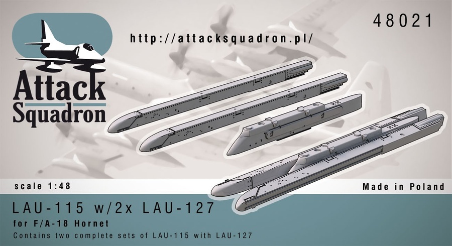 LAU-115 w/2 x LAU-127