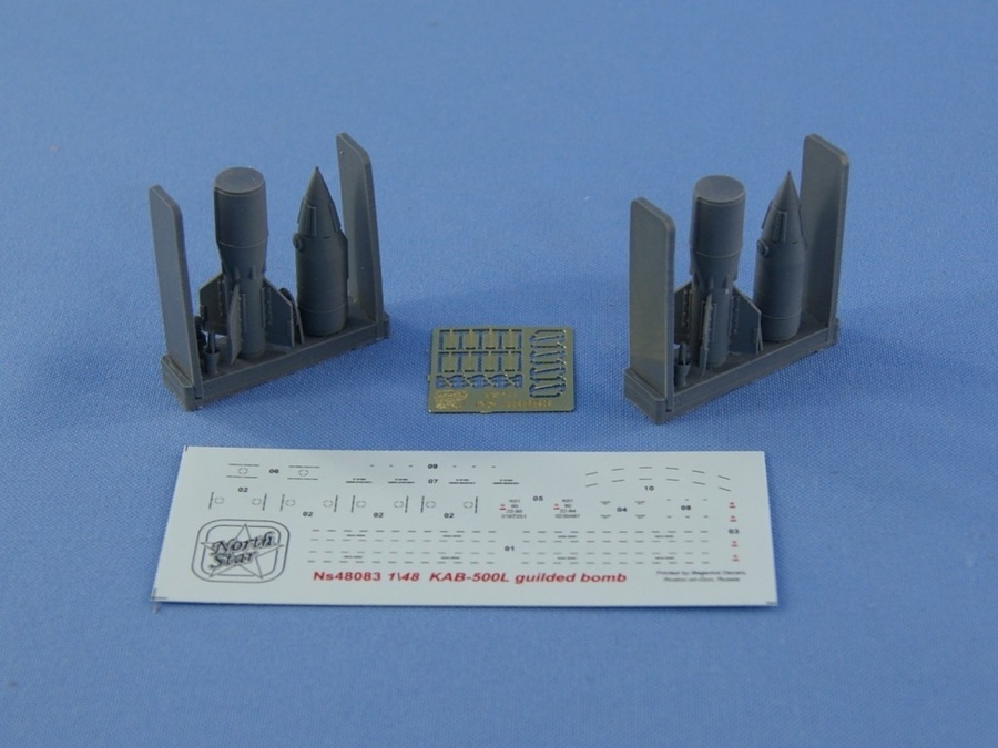 KAB-500L x 2 Laser Guided Bomb - Resin sets - The48ers.com