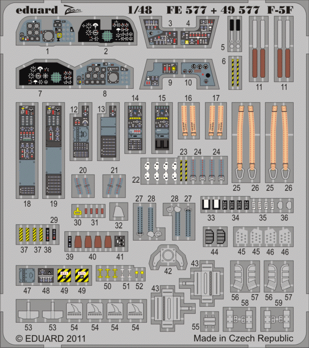 F-5F detail set