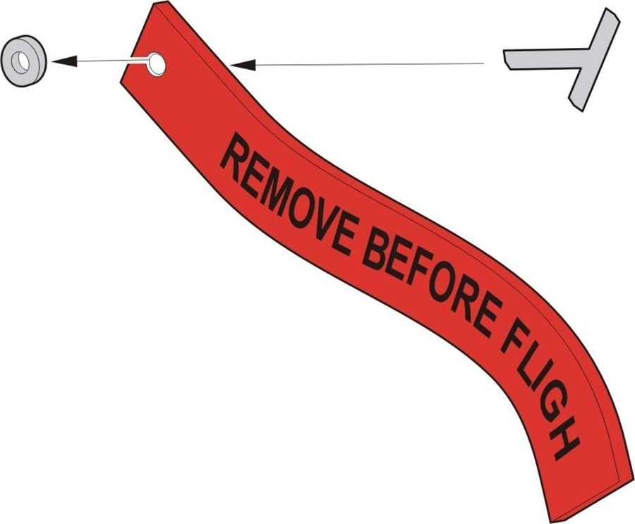 Remove Before Flight tags