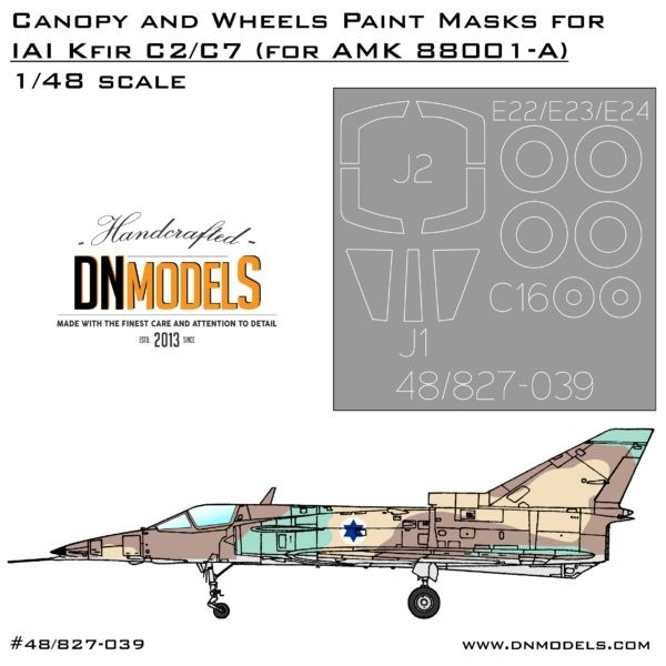 Speelgoed en spellen Miniatuurvoertuigen Israel IAI Kfir C2/C7 Fighter ...