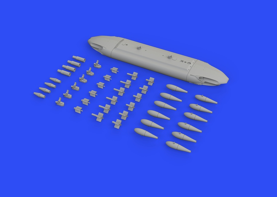 SUU-20 dispenser w/ BDU-33 & Mk.76 bombs