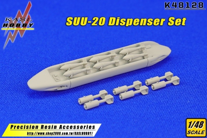 SUU-20 dispenser set (BDU-33 D/B & MK-106 bombs)