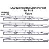 LAU-128/ADU-552 Launcher set for F-15