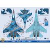 Su-27 Digital Camouflage Scheme Ukrainian Air Force DXM Decals 01-4346 1:48