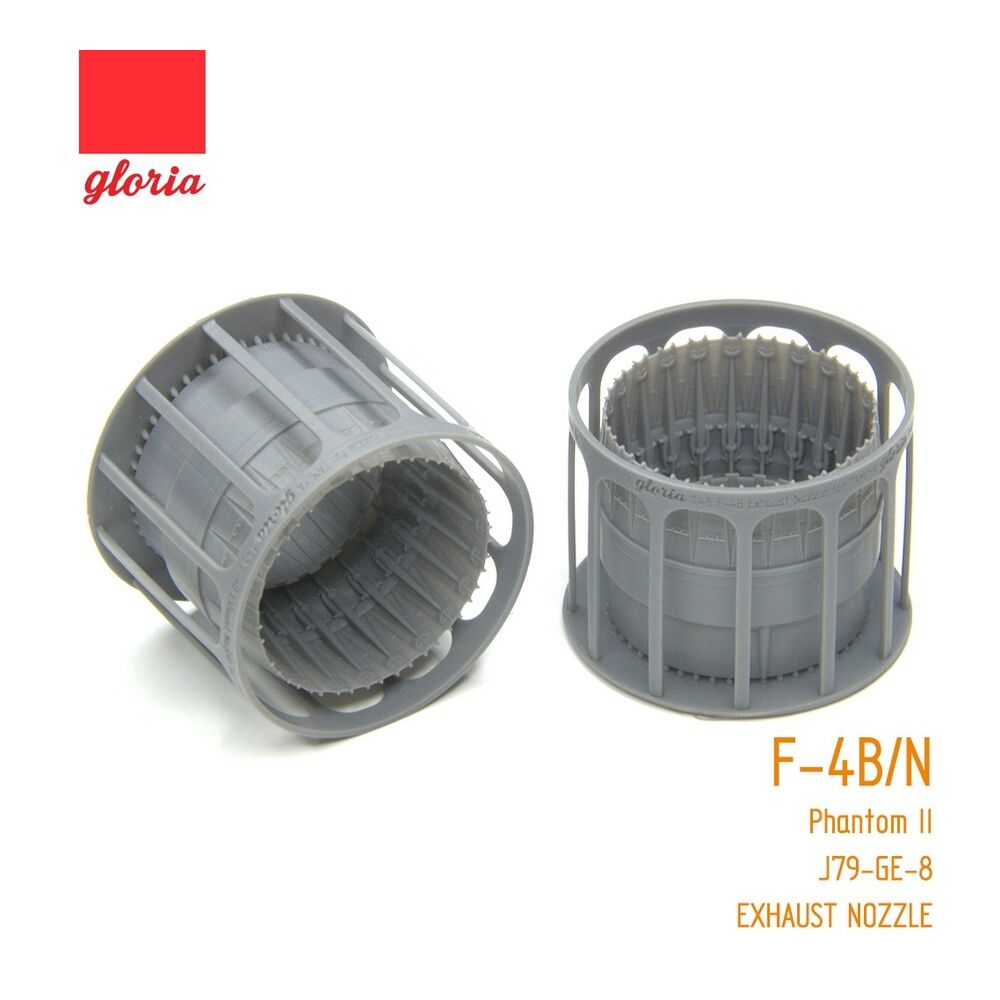 F-4B/N J79-GE-8 exhaust nozzle (open)