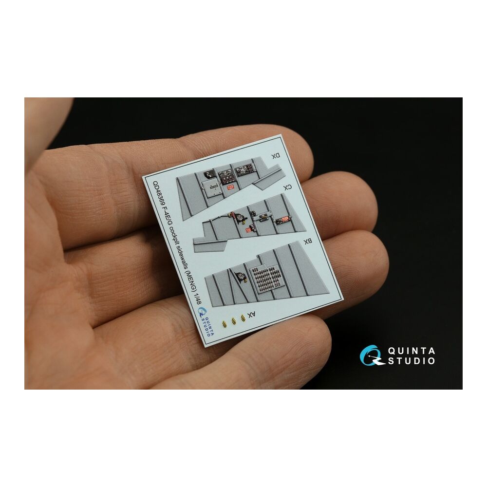 F-4E with DMAS 3D-Printed & coloured Interior on decal paper (with 3D ...