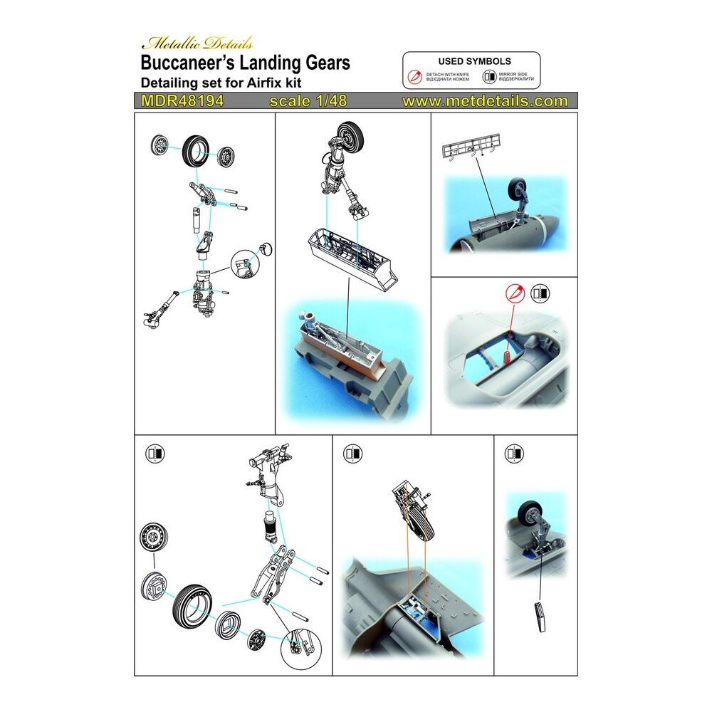 Buccaneer Landing gears