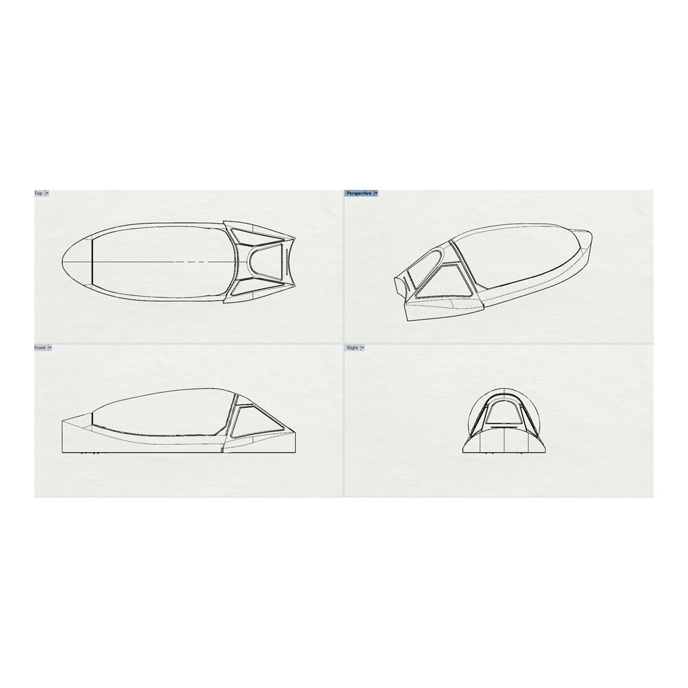 Spitfire vacformed canopy