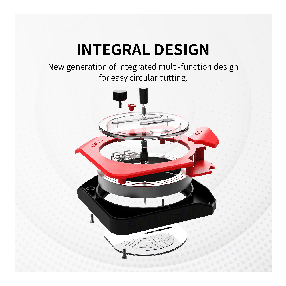 Integral circular cutter