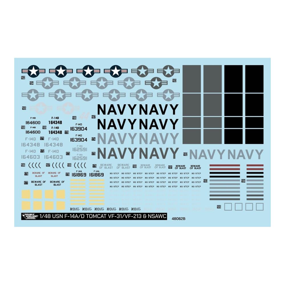 USN F-14 VF-31/VF-213/NSAWC Tomcat Collection #3