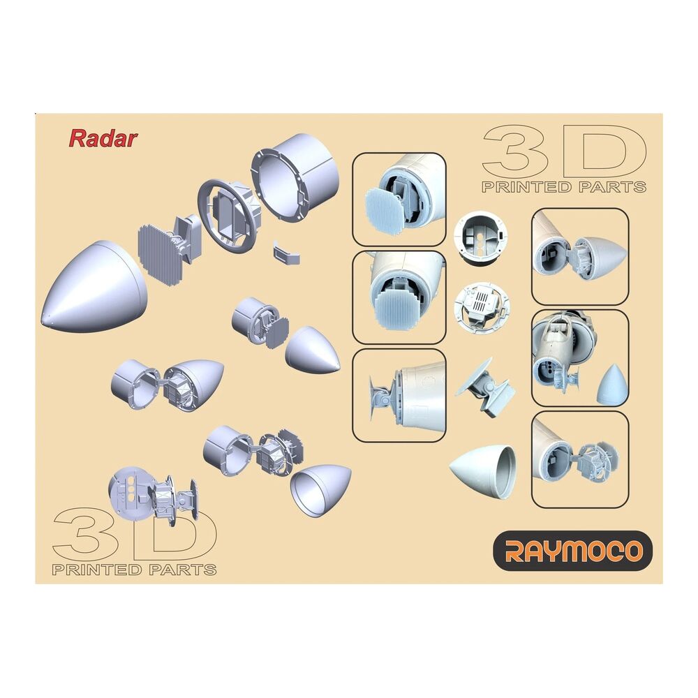 Sea Harrier FA 2 Engine, exhaust nozzles, electronics, radar