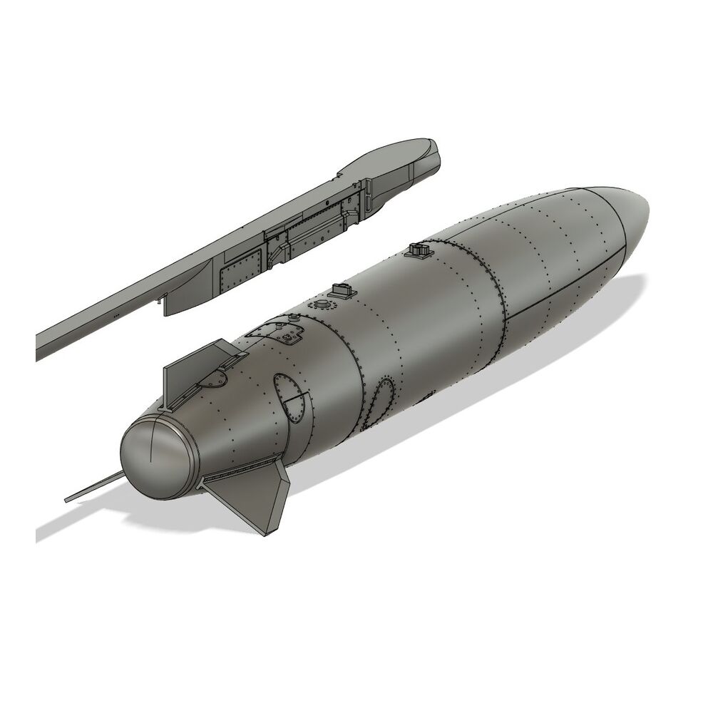 Saab 37 Viggen AJ/AJSF/SH fuel tank with pylon