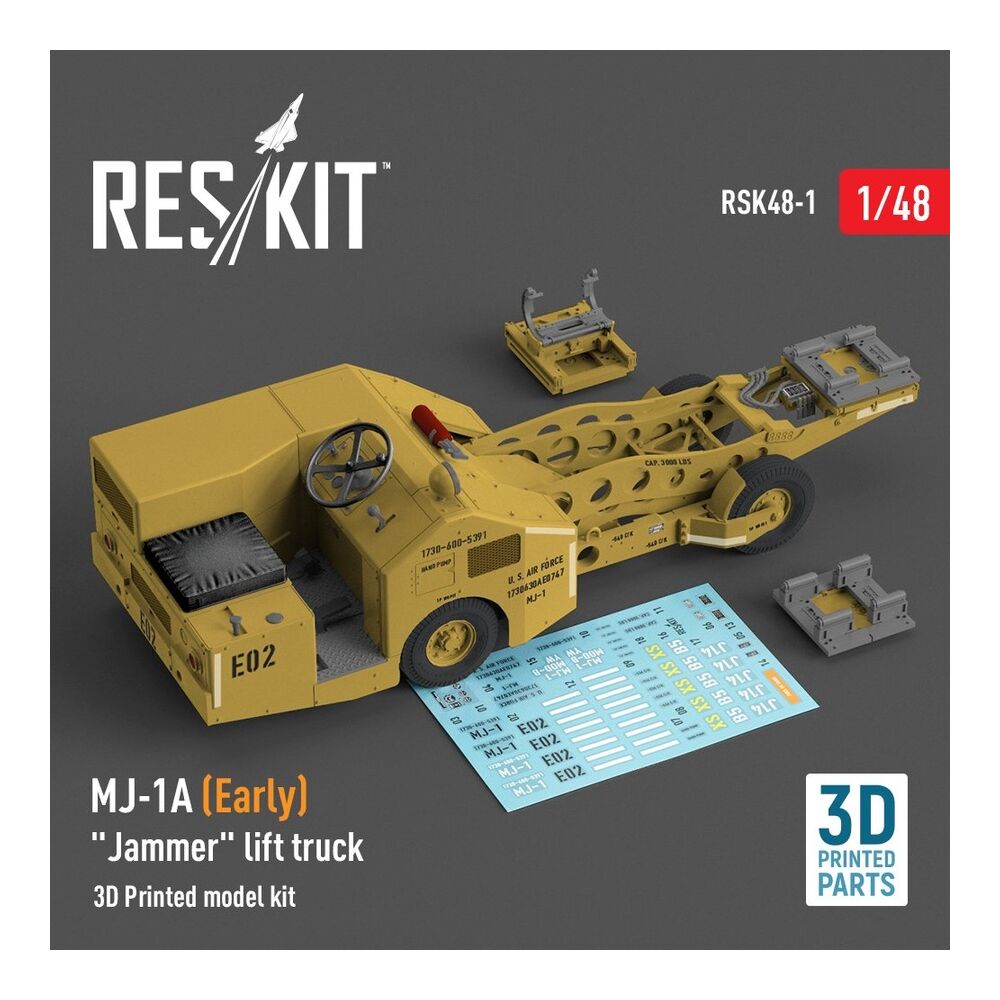 MJ-1A (Early) "Jammer" lift truck ResKit RSK48-0001 1:48