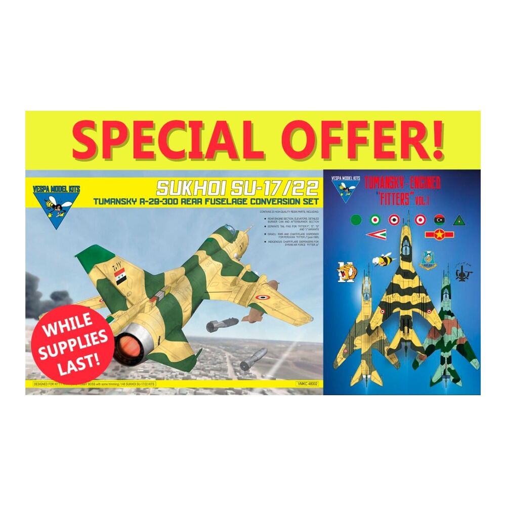 Su-17/22 Tumansky R-29-300 Rear Fuselage Conversion