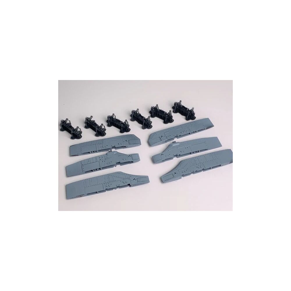 A-7D Corsair II weapons pylons w/ MAU-12 bomb racks