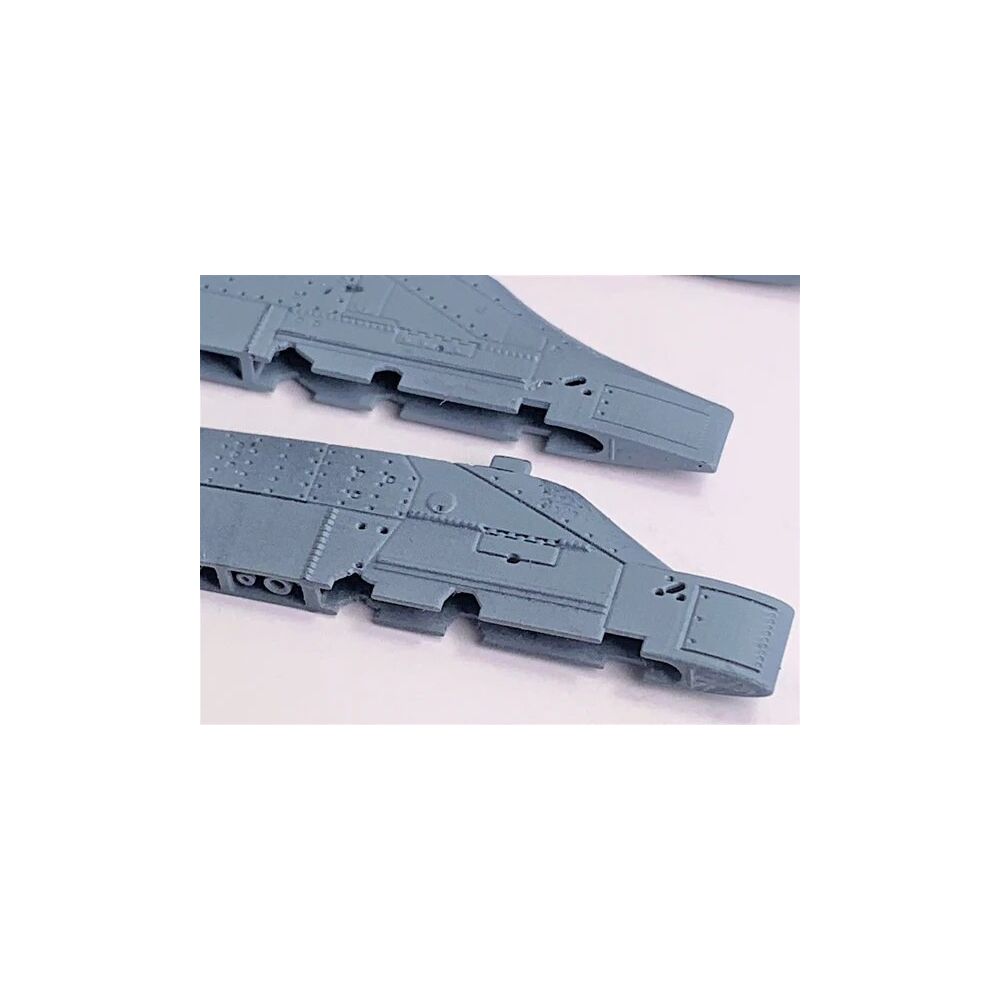 A-7E Corsair II weapons pylons w/ MAU-11 bomb racks