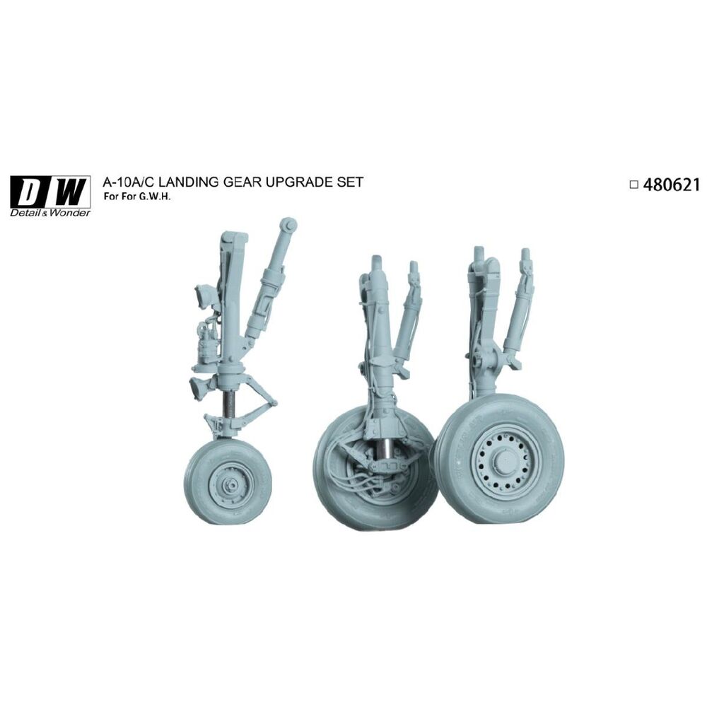 A-10A/C landing gear set Detail & Wonder 480621 1:48 (Great Wall Hobby)