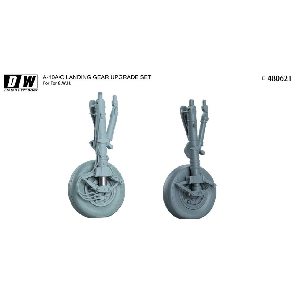 A-10A/C landing gear set Detail & Wonder 480621 1:48 (Great Wall Hobby)