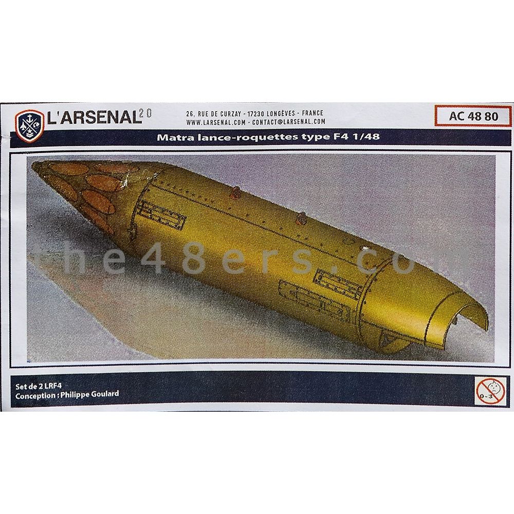 Rocket pod Matra type F4 (LR F4) x 2