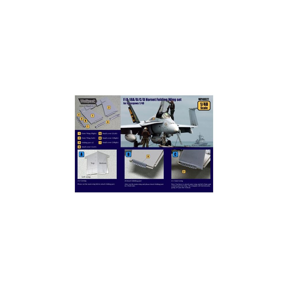 F/A-18A/B/C/D Folding Wing set