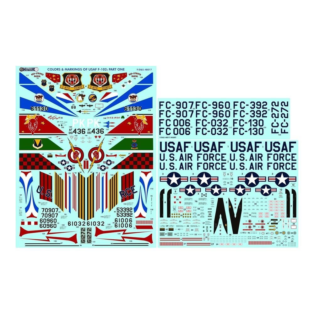 F-102 colors & markings