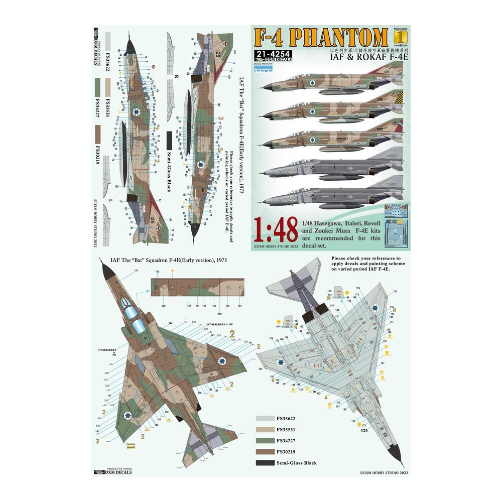 F-4E Phantom IAF & ROKAF