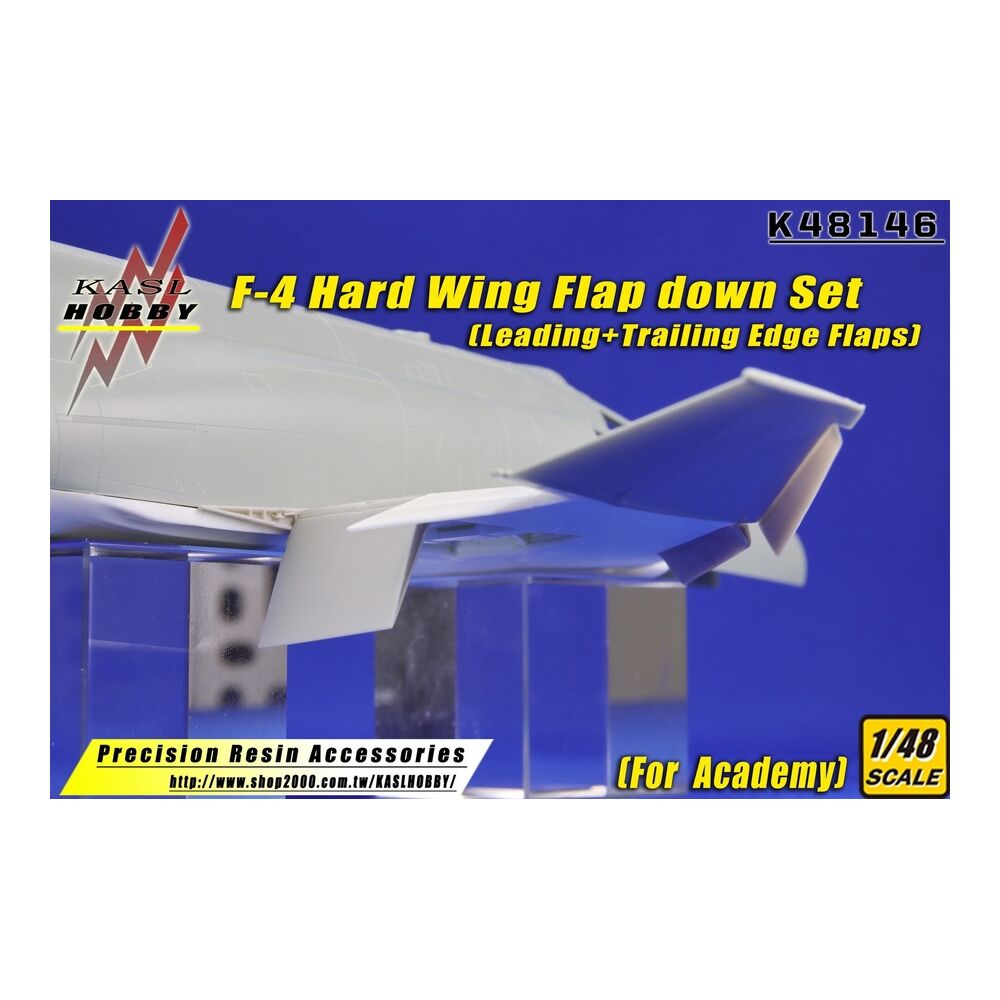 F-4 Hard Wing Flap down Set(Leading+Trailing Edge Flaps)