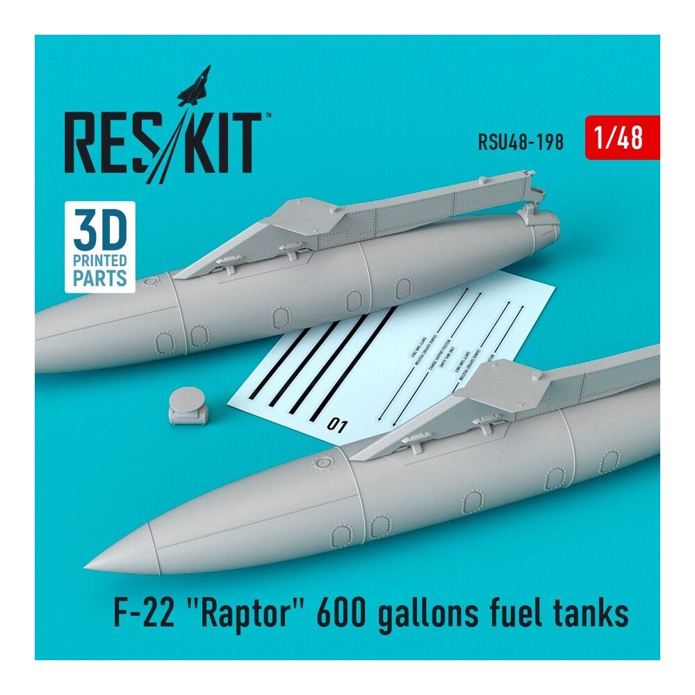 F-22 "Raptor" 600 gallons fuel tanks