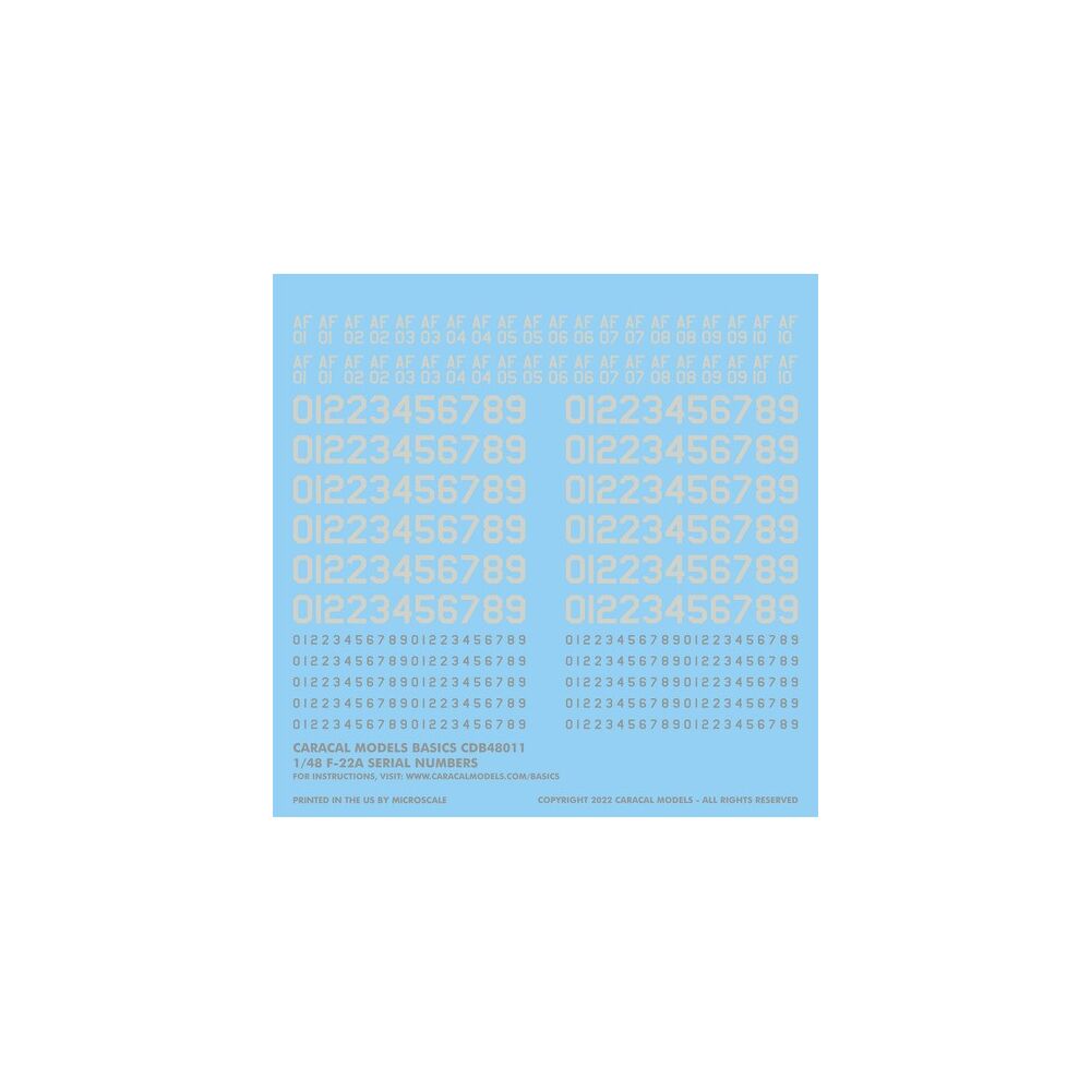 F-22A Serial Numbers