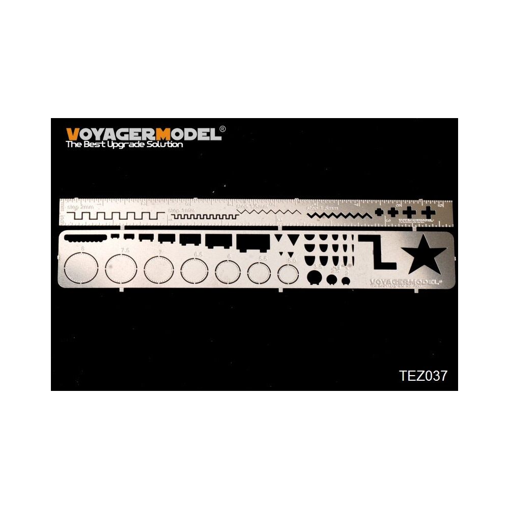 Scribing template set of 8