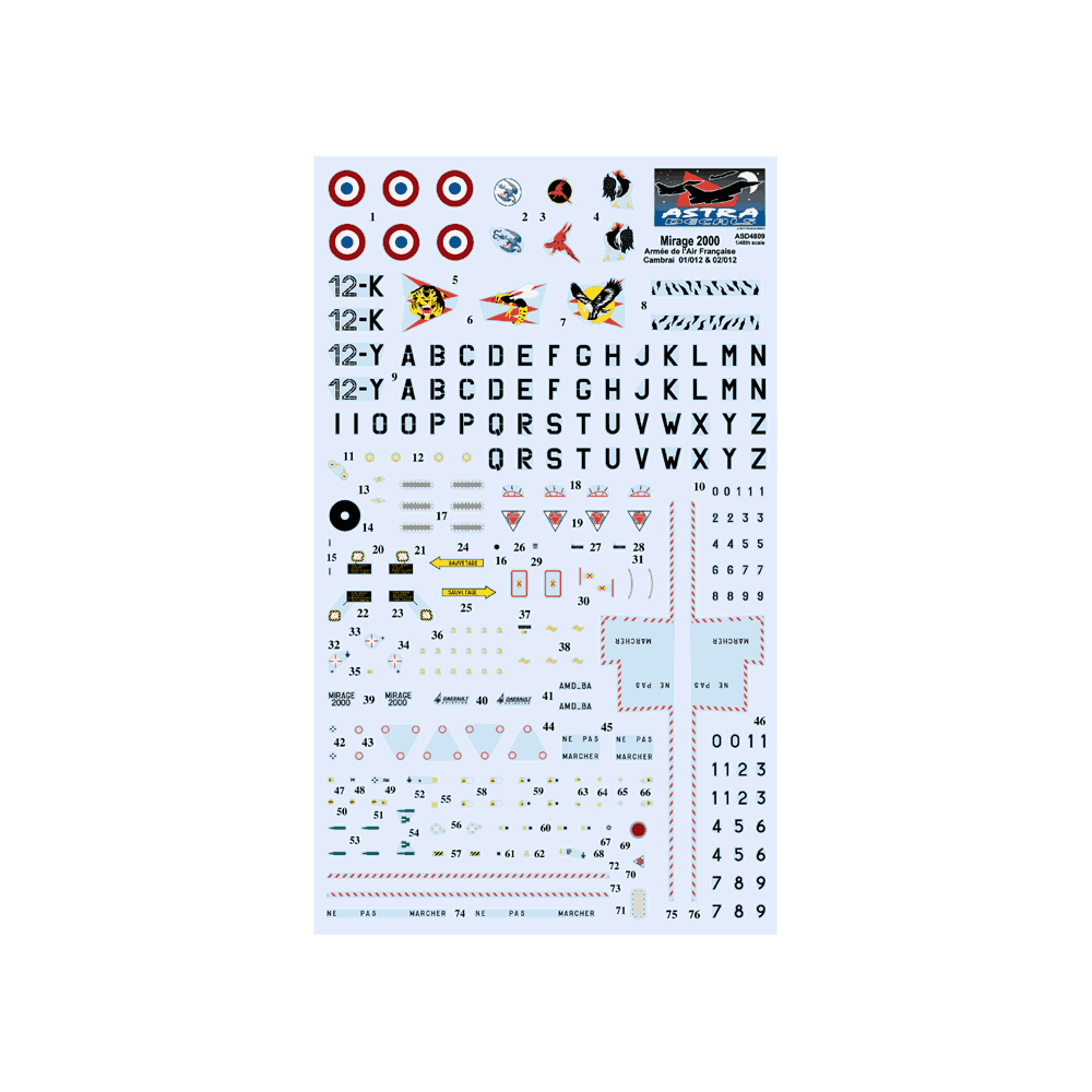 Mirage 2000 C - French AF - Cambrai