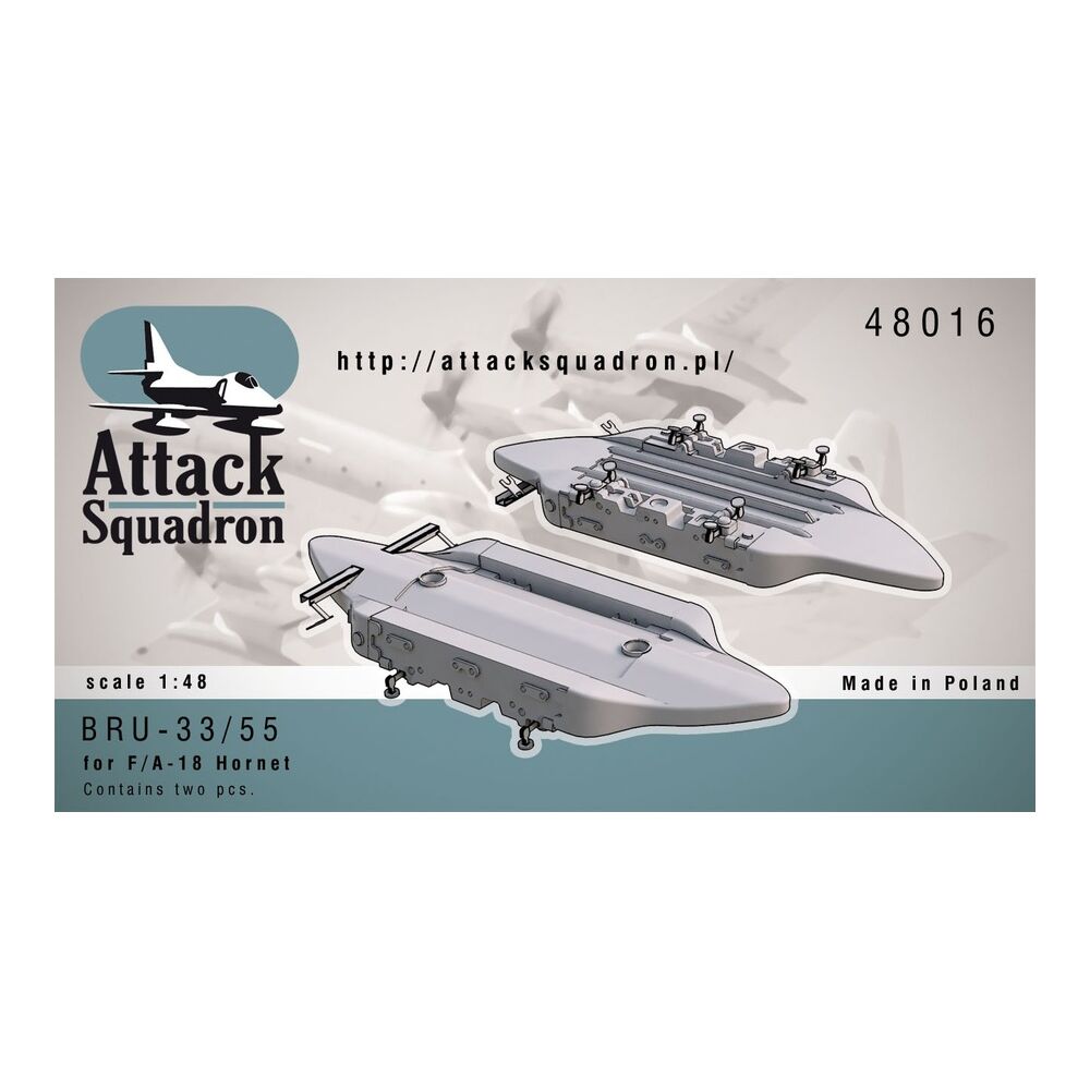 BRU-33/55 canted Vertical Ejector Rack (cVER)