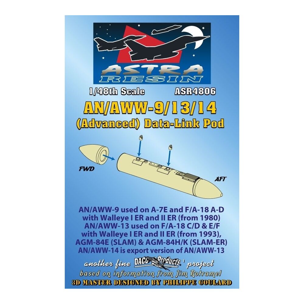 AN/AWW-9/-13 Data Link Pod (Desert Storm era)