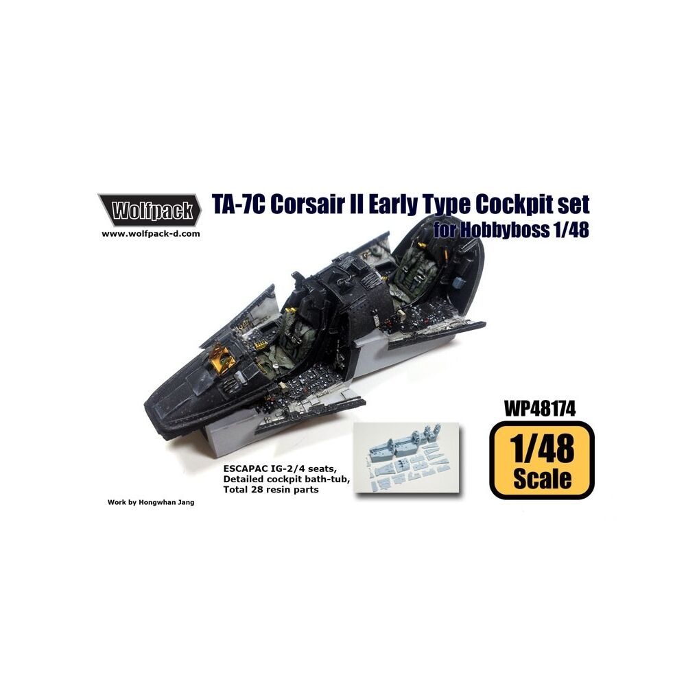 TA-7C Early type Cockpit set