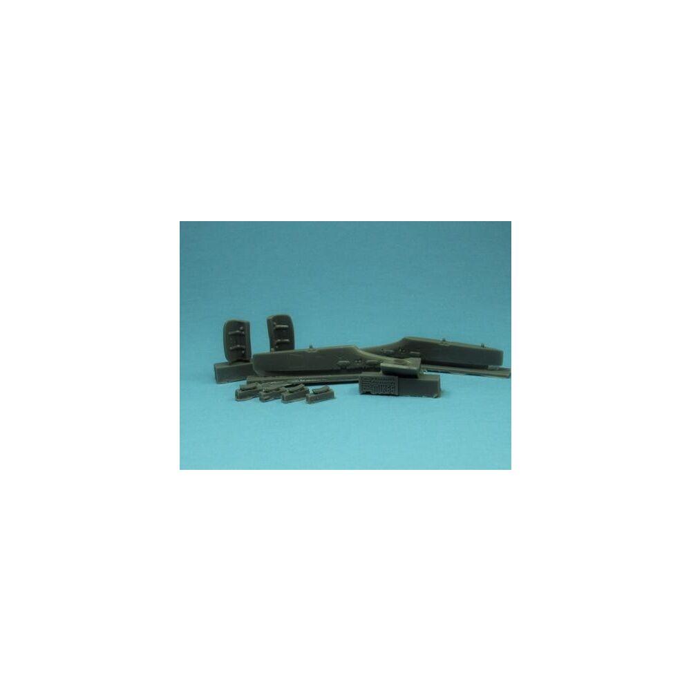 Eurofighter inner pylons, APU exhaust, intake cover set