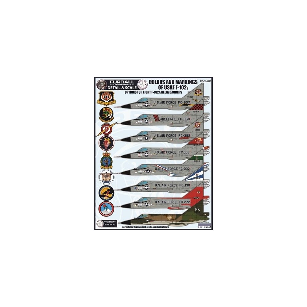 F-102 colors & markings