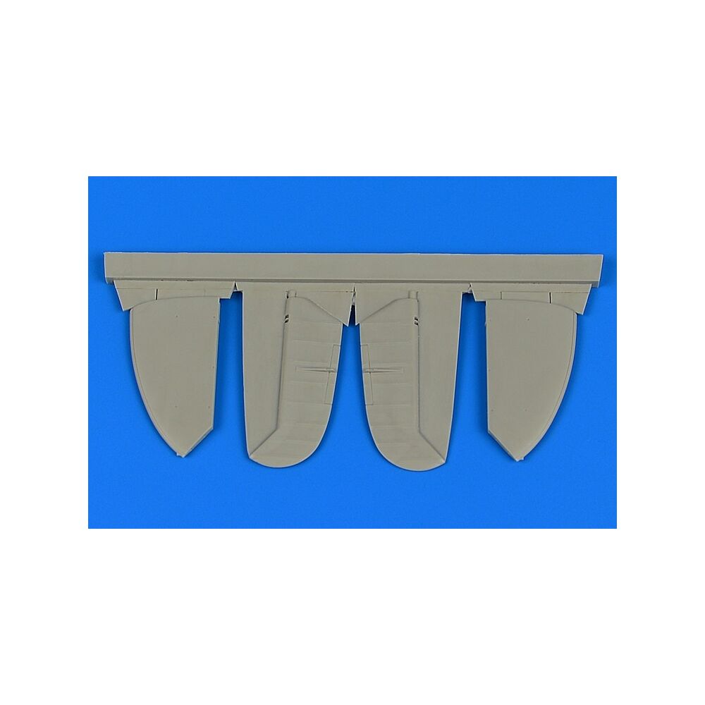 Spitfire Mk.I control surfaces