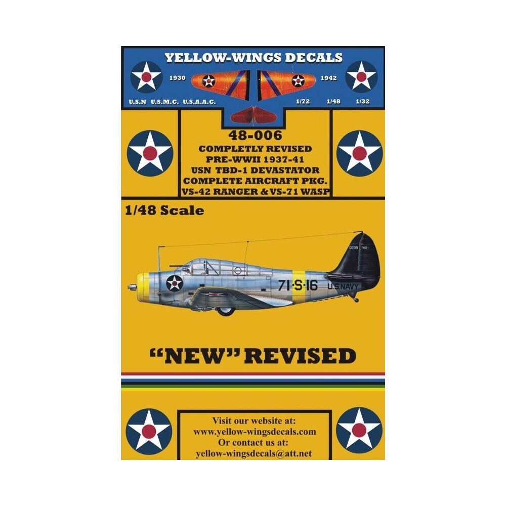 USN TBD-1 Devastator Complete Package Revised