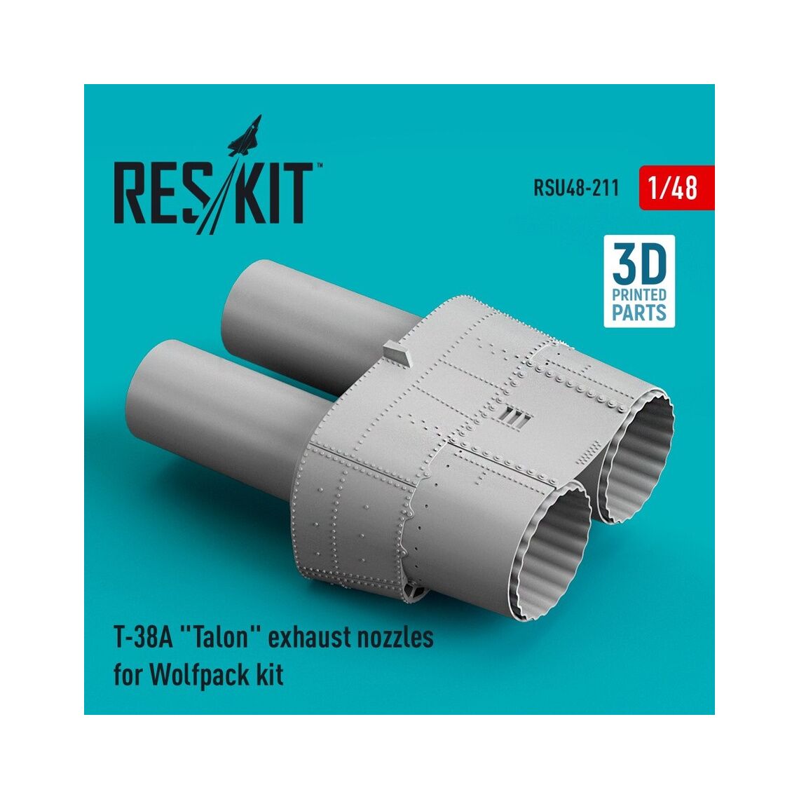 T-38A "Talon" exhaust nozzles (3D Printed)