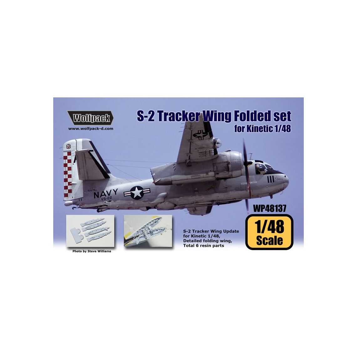 S-2 Tracker Wing Folded set