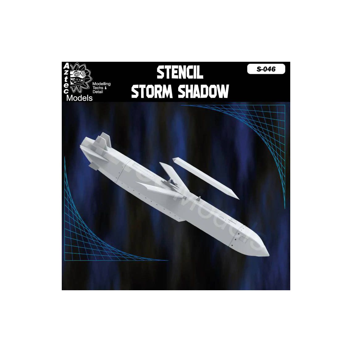 Storm Shadow missile stencils