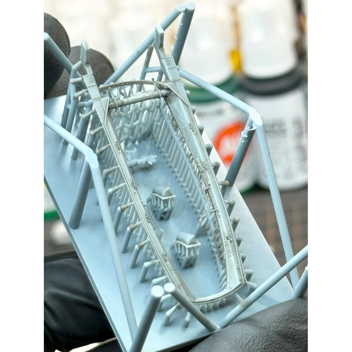 F-16 Canopy frame (with JHMCS sensor)